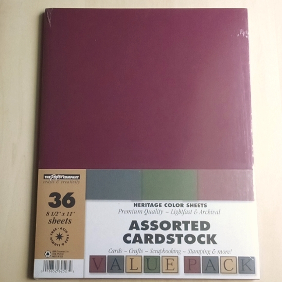 the paper company | Office | 35 Heritage Color Cardstock Paper | Poshmark